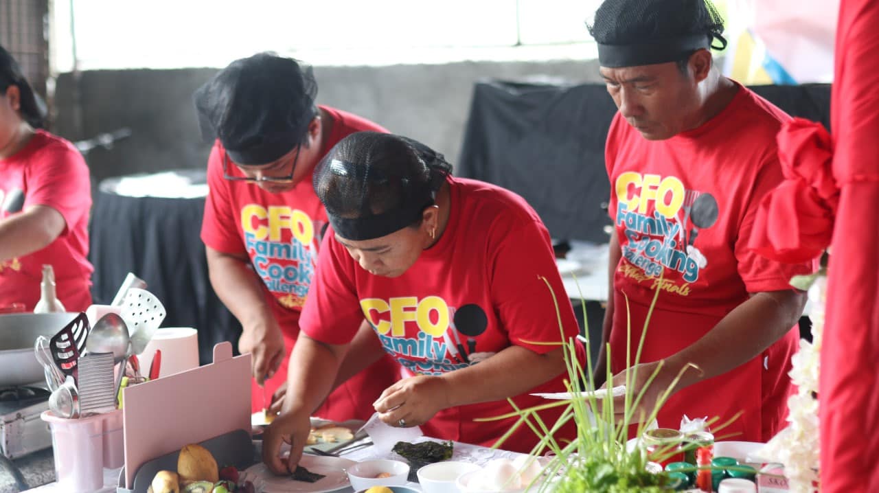 CFO Family Cooking Challenge in Batangas North concludes